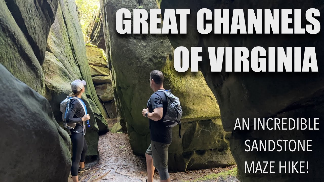 THE CHANNELS | AN INCREDIBLE SANDSTONE MAZE HIKE | SOUTHWEST VA - YouTube