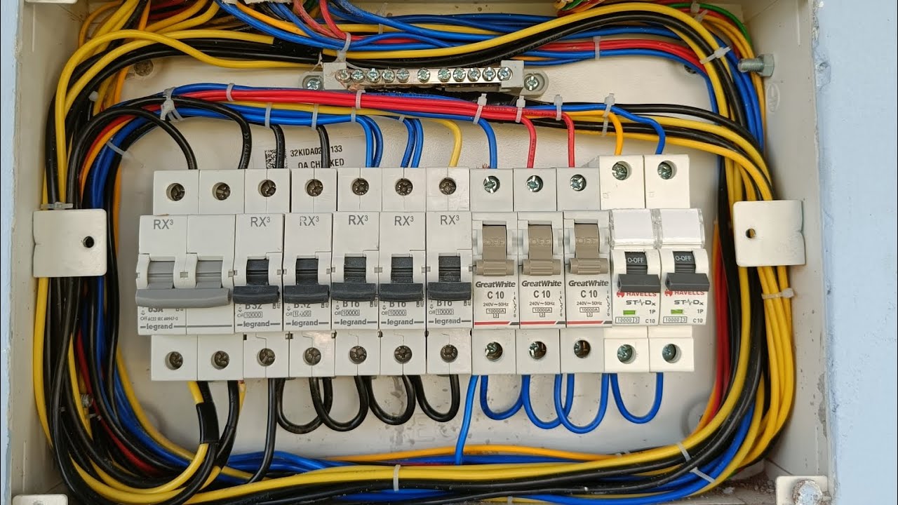 MCB fitting & dressing ।। Saradia Project ll Modern Assam type house ...