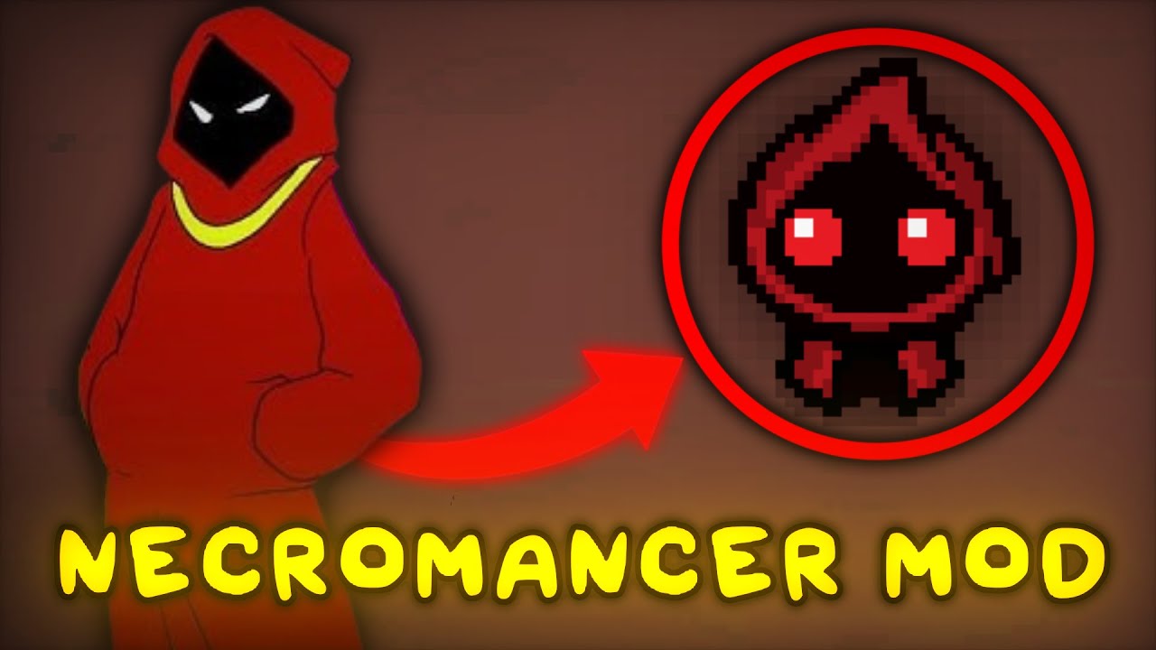 The BEST Mod for the NECROMANCER TRANSFORMATION in The Binding of Isaac ...