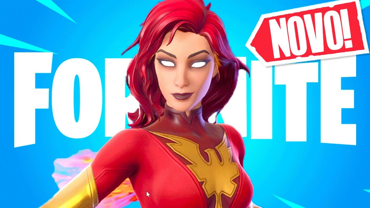 Comprei a FENIX NEGRA da MARVEL no FORTNITE - YouTube