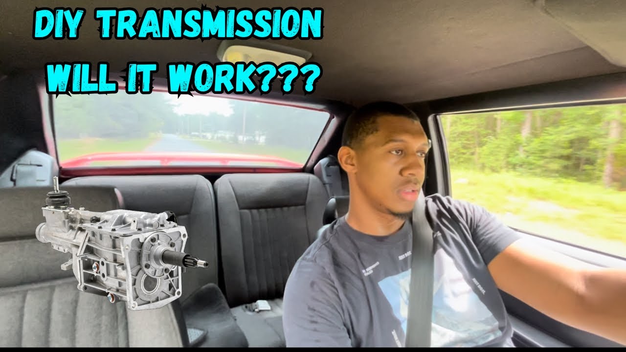 FIRST DRIVE with my DIY transmission. Will it work?? - YouTube