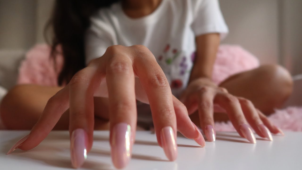 Table Scratching Slow & Fast Changing Pace (Tapping, Scratching, & Scurrying) ~ ASMR - YouTube