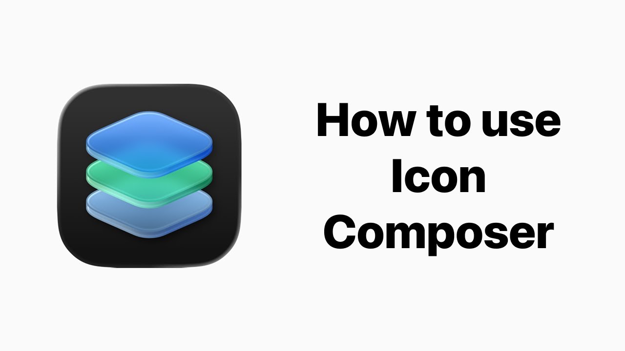 Recreate a Custom App Icon in Apple’s Icon Composer (Step-by-Step with ...