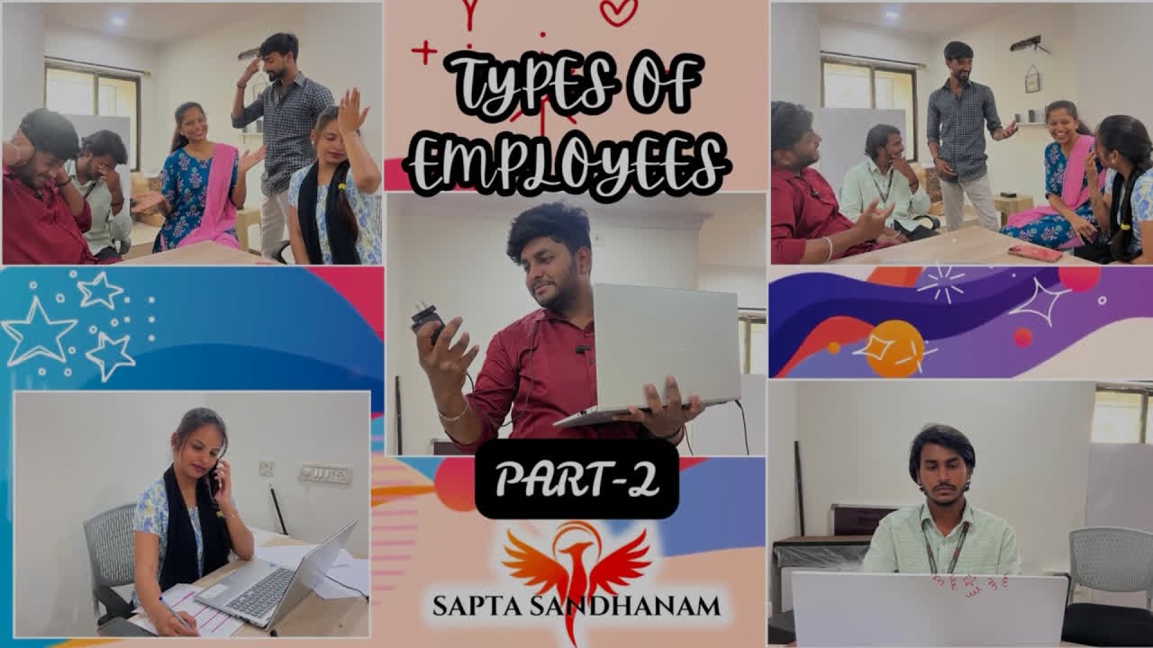 Types of Employees - Part 2 || @SaptaSandhanamvlogs - YouTube