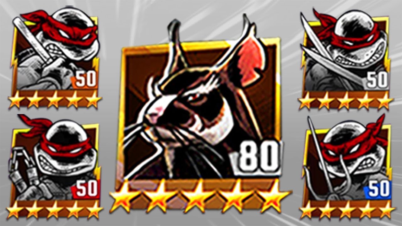 TMNT Legends Splinter & Ninja Turtles Original - YouTube