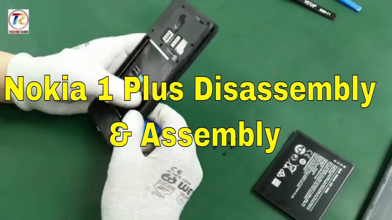 Nokia 1 Plus Disassembly & Assembly | Disassemble | Replace Back Panel ...
