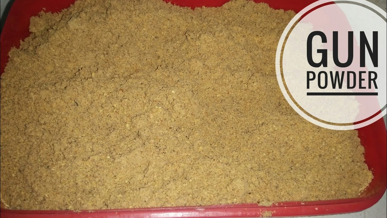 part 1-Podi masala / Gun powder -for idli dosa / gun powder recipe ...