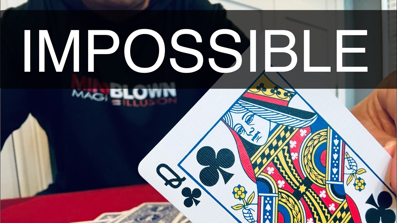 Impossible Card Trick (Tutorial) - YouTube