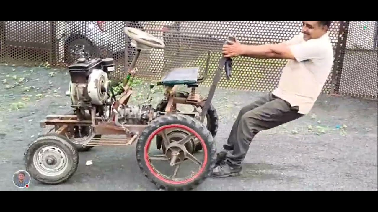 Making of minitractor - YouTube