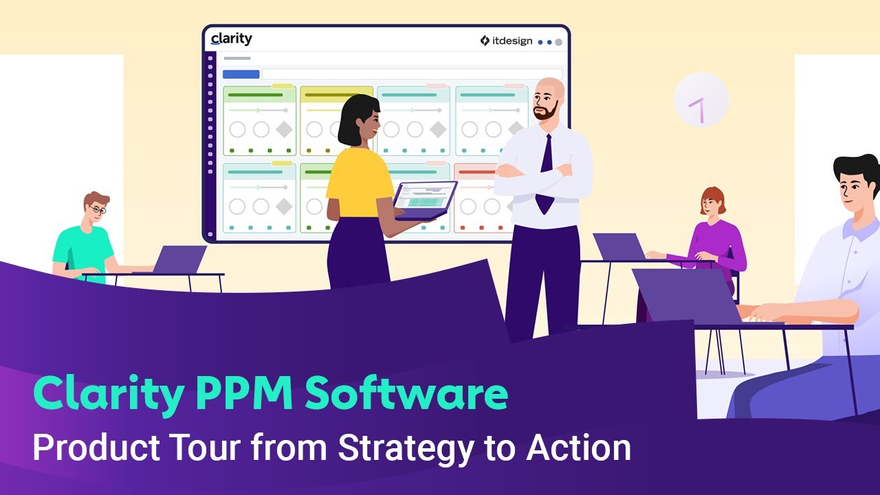 Clarity PPM Software: A Product Tour from Strategy to Action - YouTube