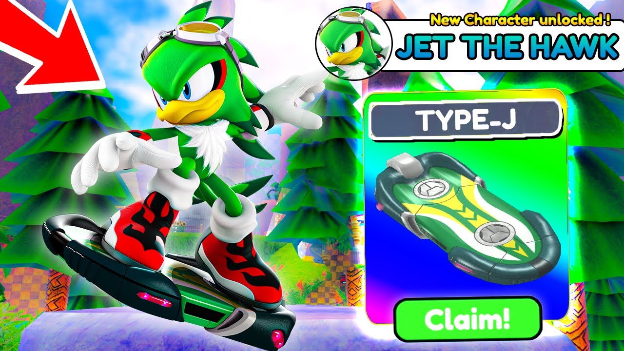 *NEW* JET THE HAWK in ROBLOX SONIC SPEED SIMULATOR ! - YouTube