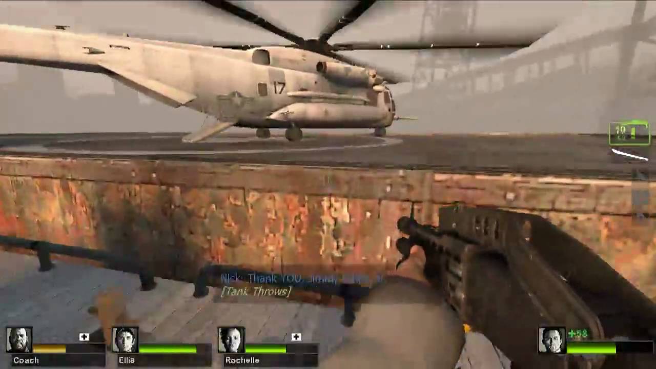 Get to the choppa - L4D2 escape sound mod - YouTube