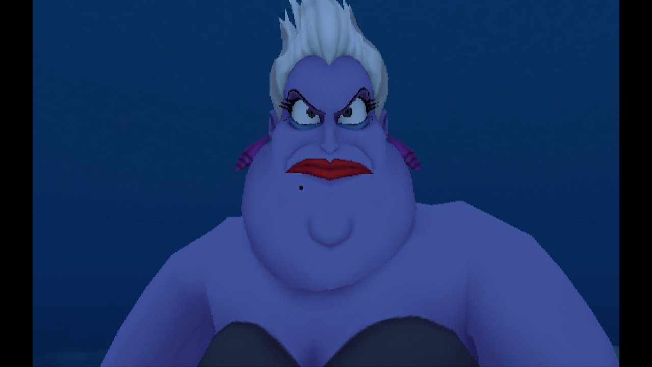 Kingdom Hearts 2: Final Mix - Ursula Boss Fight - YouTube