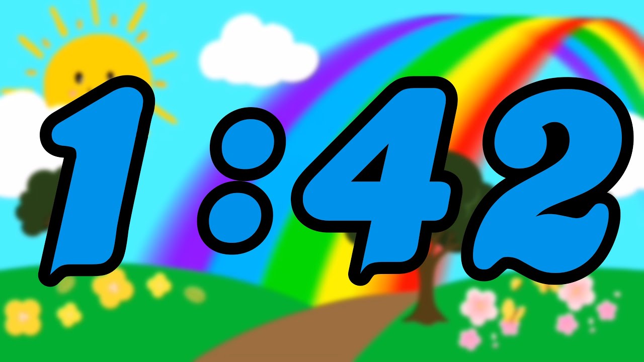 ⏰ Fun 1 Minute and 42 Second Countdown Timer for Kids – Learning & Play ...