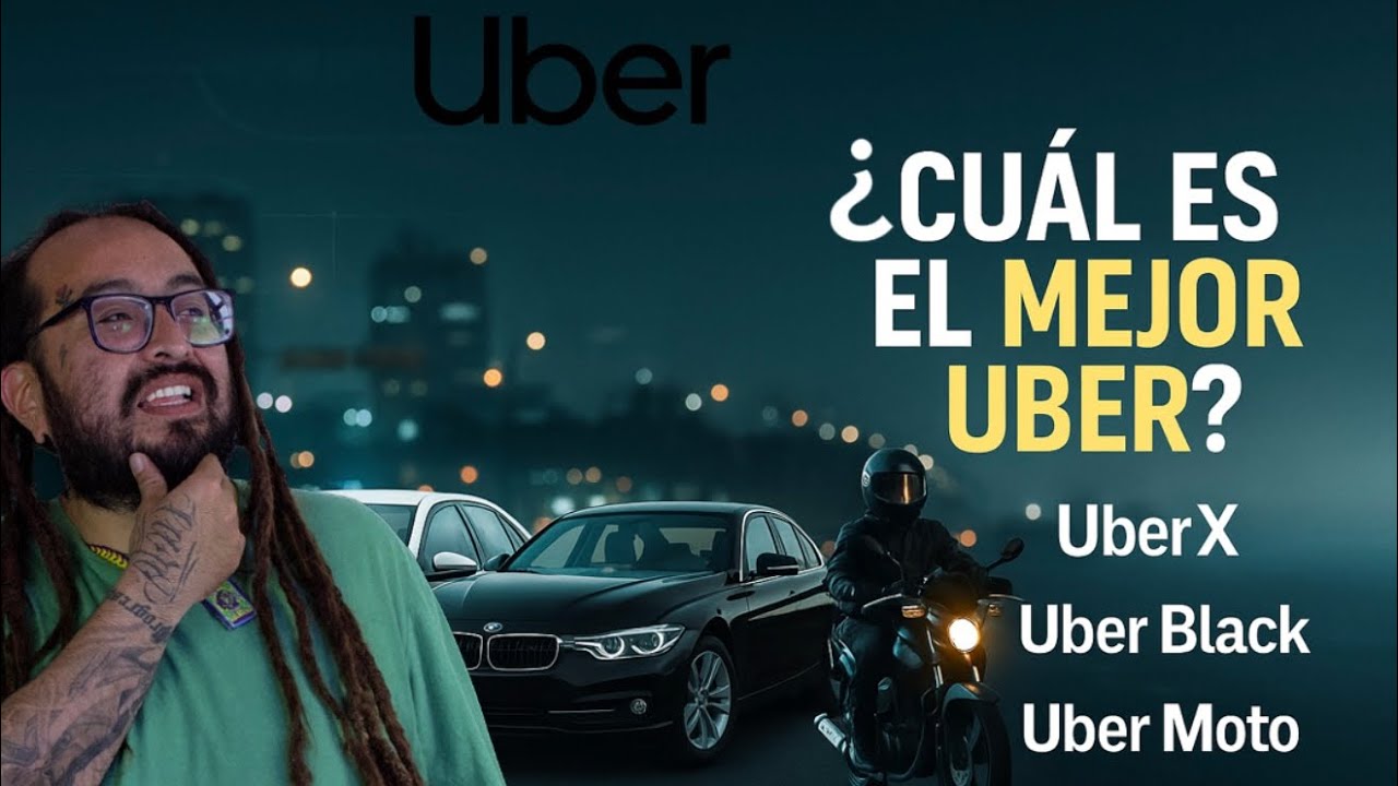 😳 UBER MOTO vs UBER BLACK vs UBER X: PROBANDO CUÁL CONVIENE MÁS 🚗 - YouTube