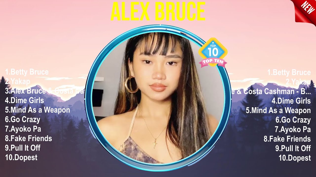 Alex Bruce 2024 MIX Top 10 Best OPM Tagalog Songs Greatest Hits ~ Full ...
