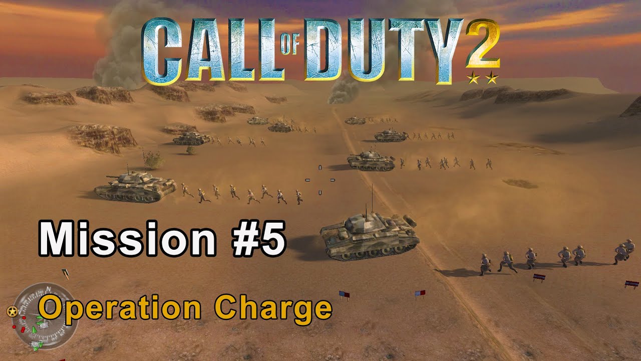 Call of Duty 2 - Operation Supercharge - Mission #5 - YouTube