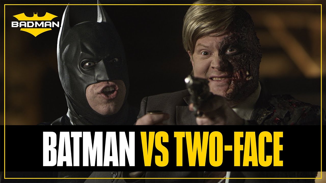 HARVEY FACE SCARY FACE | BADMAN - YouTube