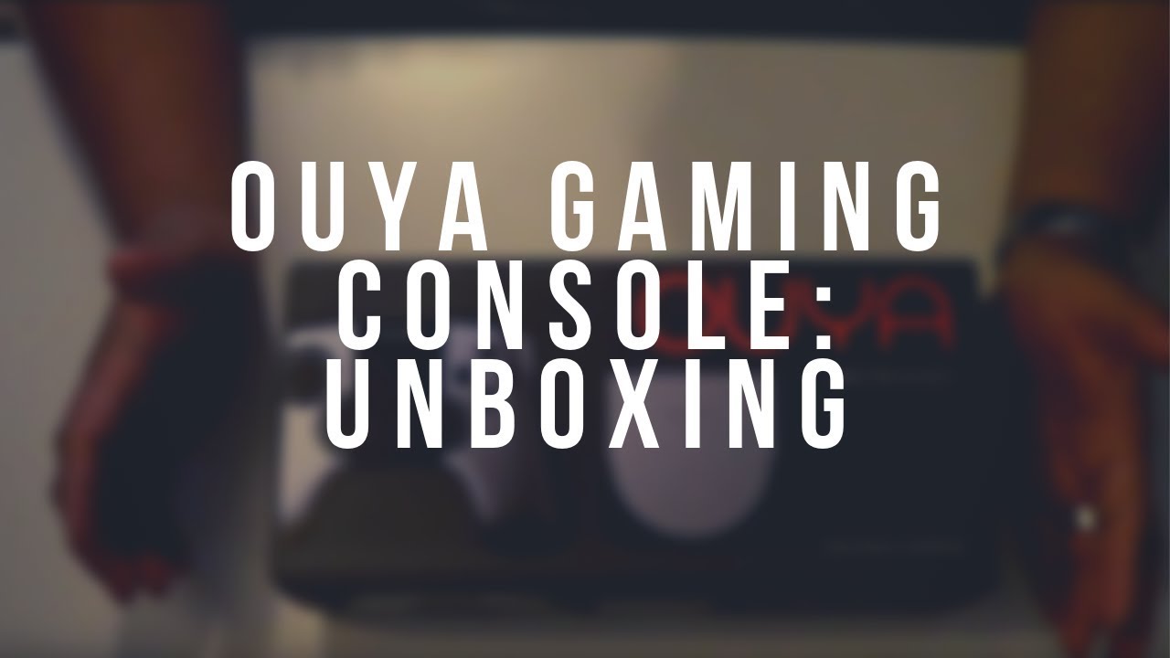 OUYA Gaming Console - Unboxing First Impressions - YouTube