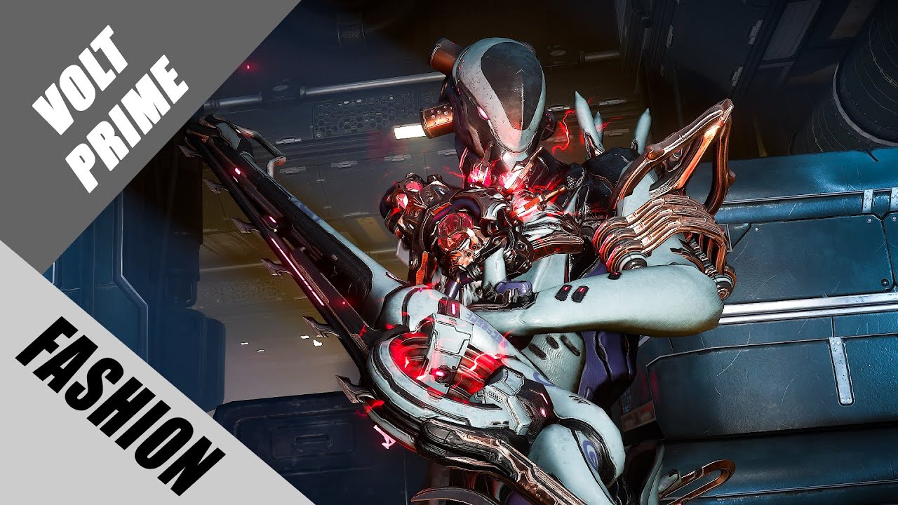 Warframe | Fashion Frame | Volt Prime : Rogue Shocker - YouTube