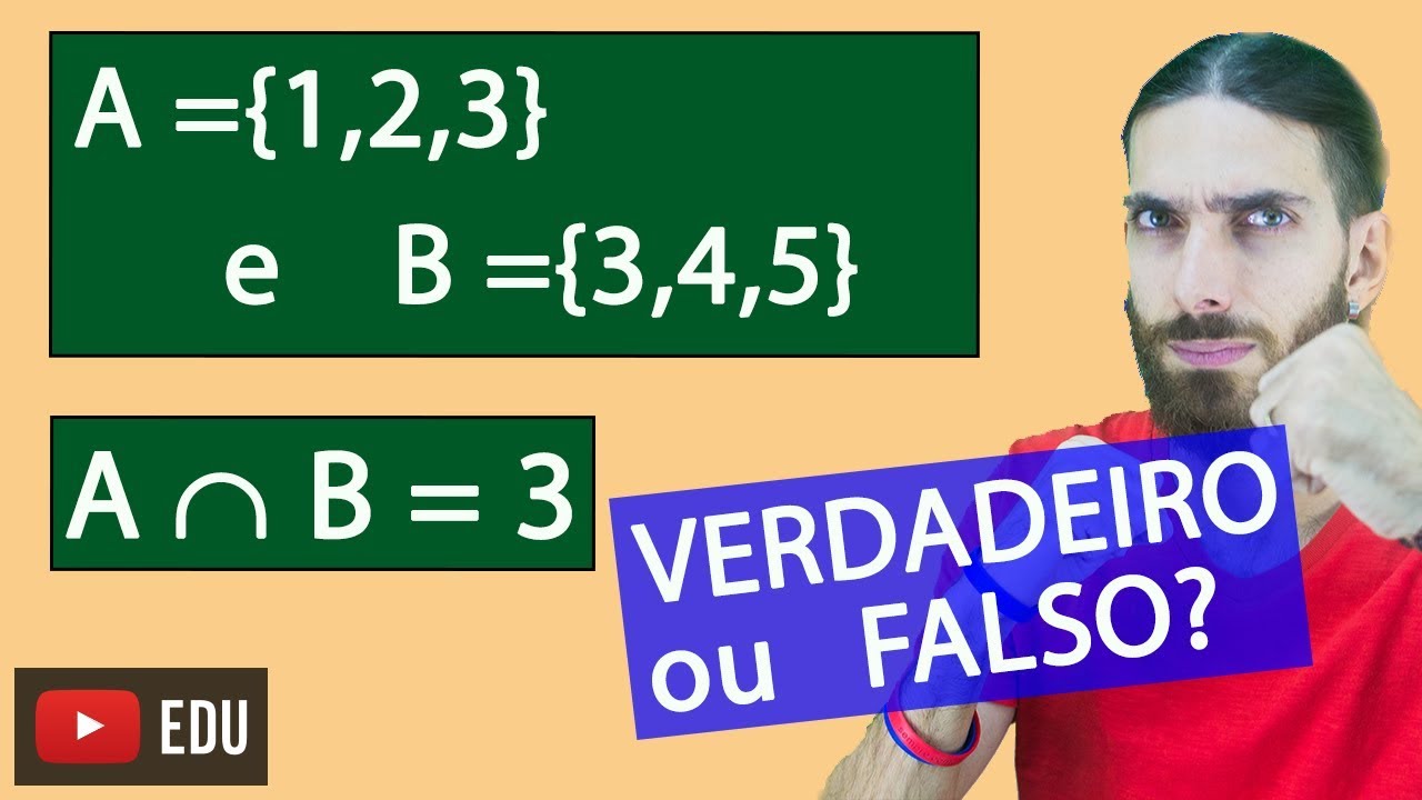 Você consegue acertar? VERDADEIRO OU FALSO? - Matemática Básica - YouTube