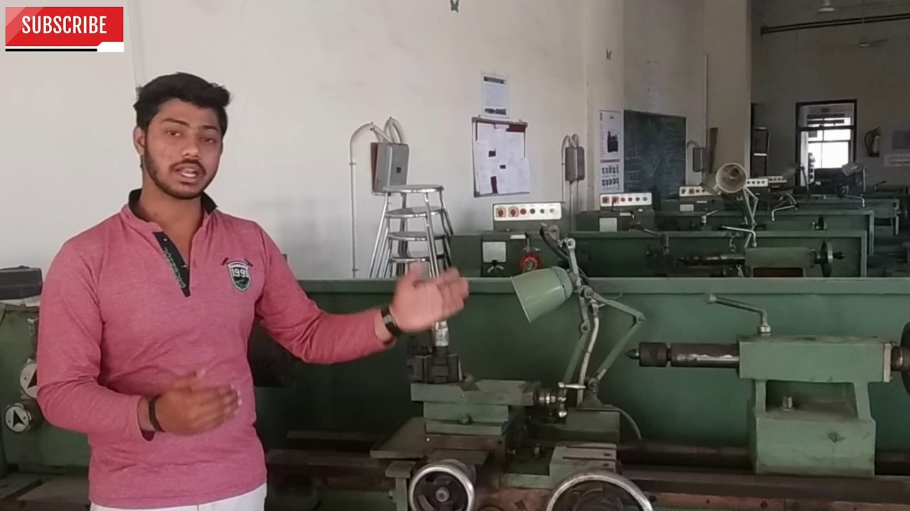 What is lathe machine and describe it's components.#lathe #machine # ...