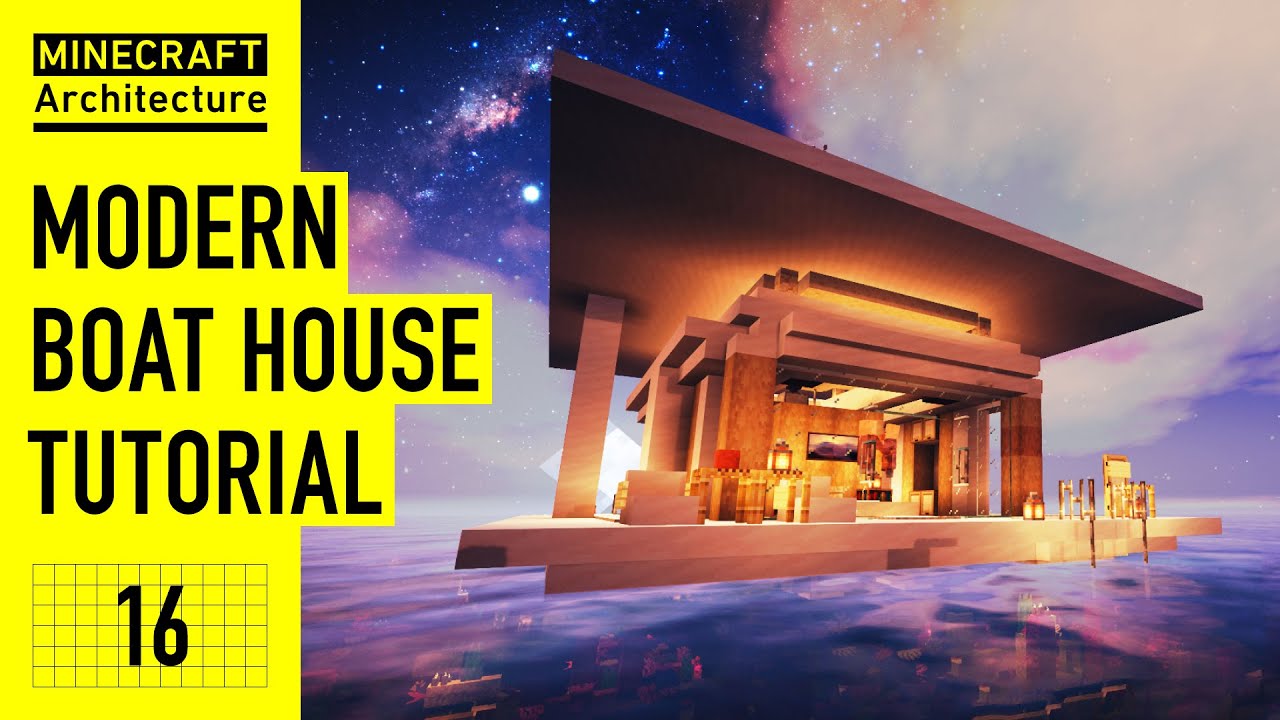 [Minecraft] A real architect's building base in Minecraft tutorial ...