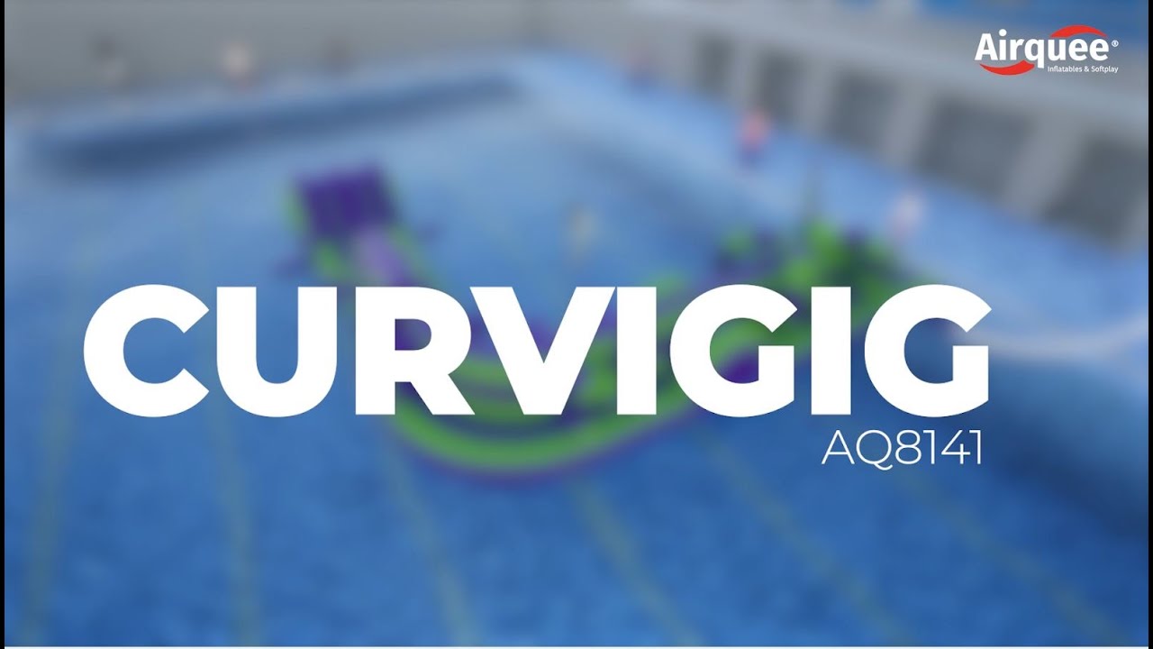 Airquee's New Curvigig Pool Inflatable - AQ8141 - YouTube