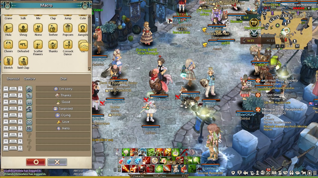 DoDo -Bird different dance - Tree of savior - YouTube