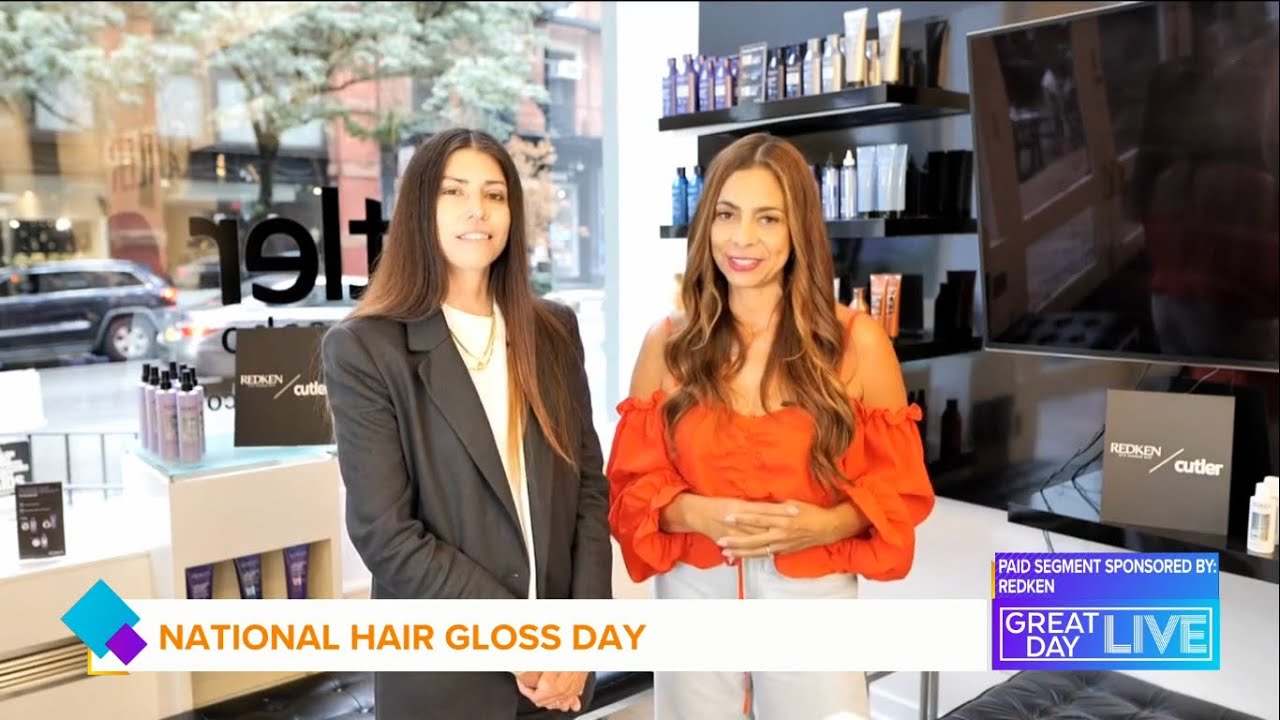 Celebrate National hair gloss day - Yesi Style - YouTube