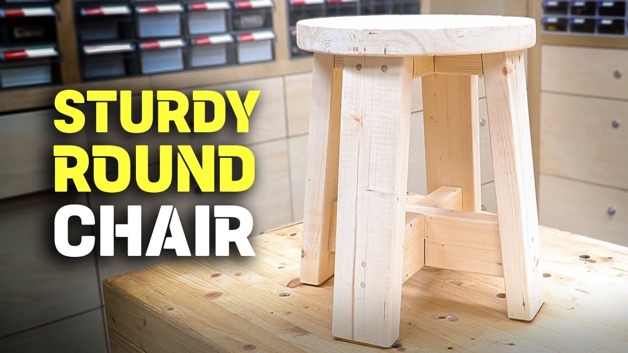 Making Round Chair / DIY - YouTube