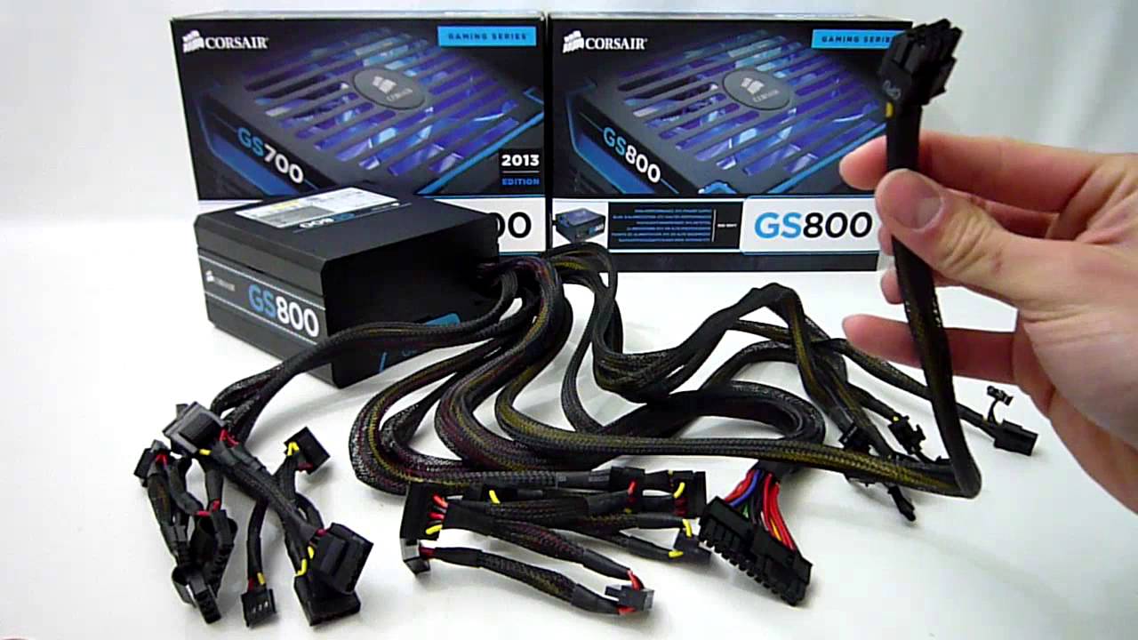 Corsair GS800 Power Supply unboxing & review - Maximum PCs Australia ...