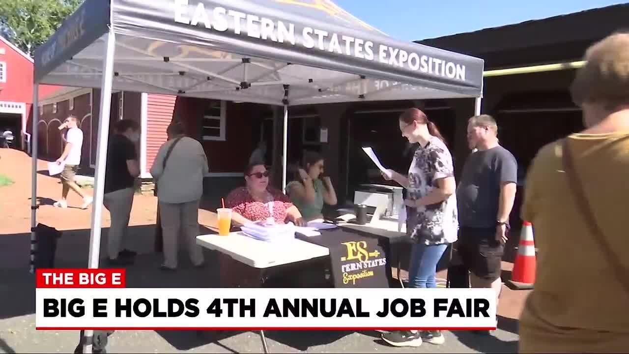 The Big E kicks off 4th annual job fair - YouTube