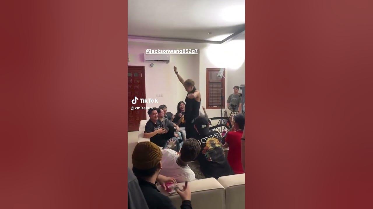 JACKSONWANG IN THE HOUSE #clipper #yb #arap - YouTube