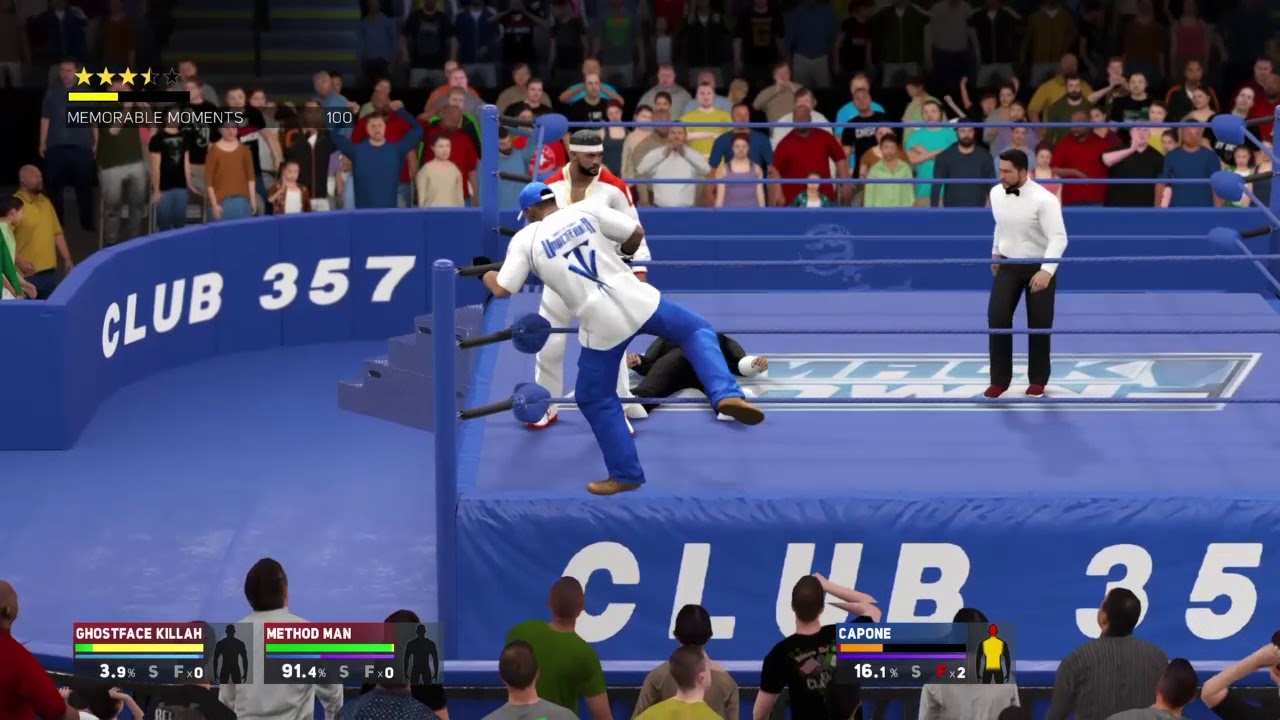 Def Jam 2K17 - Wu Tang Clan vs Capone-N-Noreaga - Club 357 - YouTube
