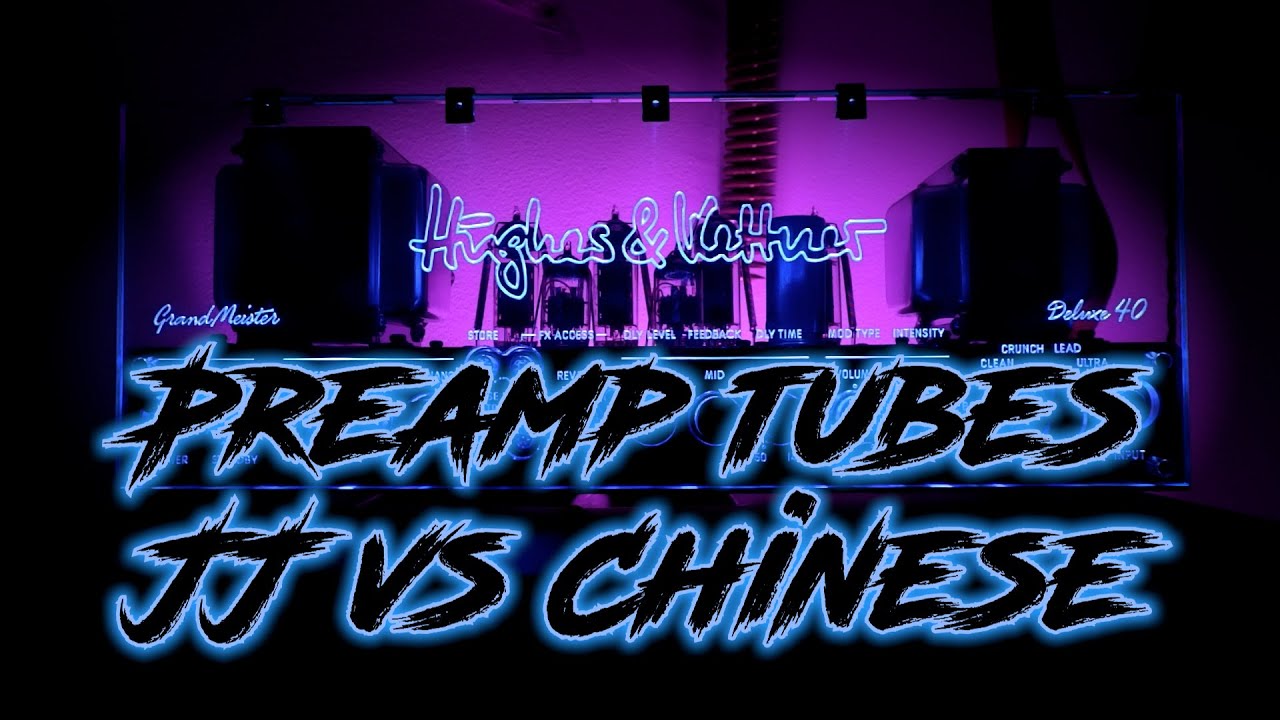 Preamp tubes shootout : Chinese vs JJ - YouTube