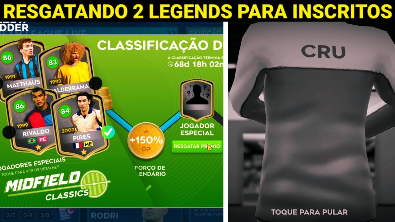 DLS 26 | RESGATEI 2 LEGENDS PARA INSCRITOS NO DLS 26 - YouTube