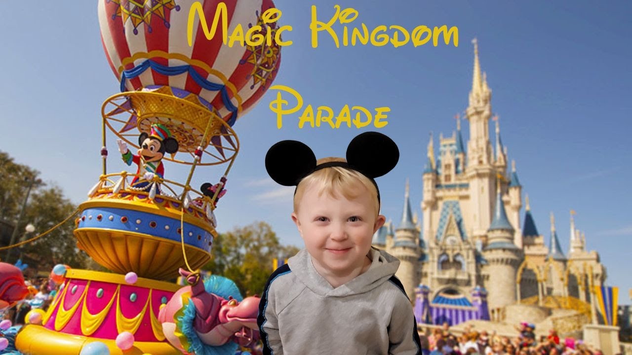 Lucas Sees A Parade And Fireworks At Disney's Magic Kingdom! | Awesome ...