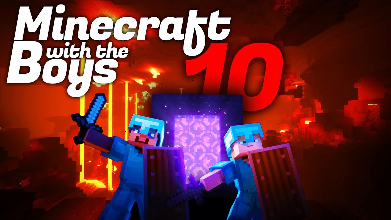 Minecraft with the Boys 10: Return to the Nether - YouTube