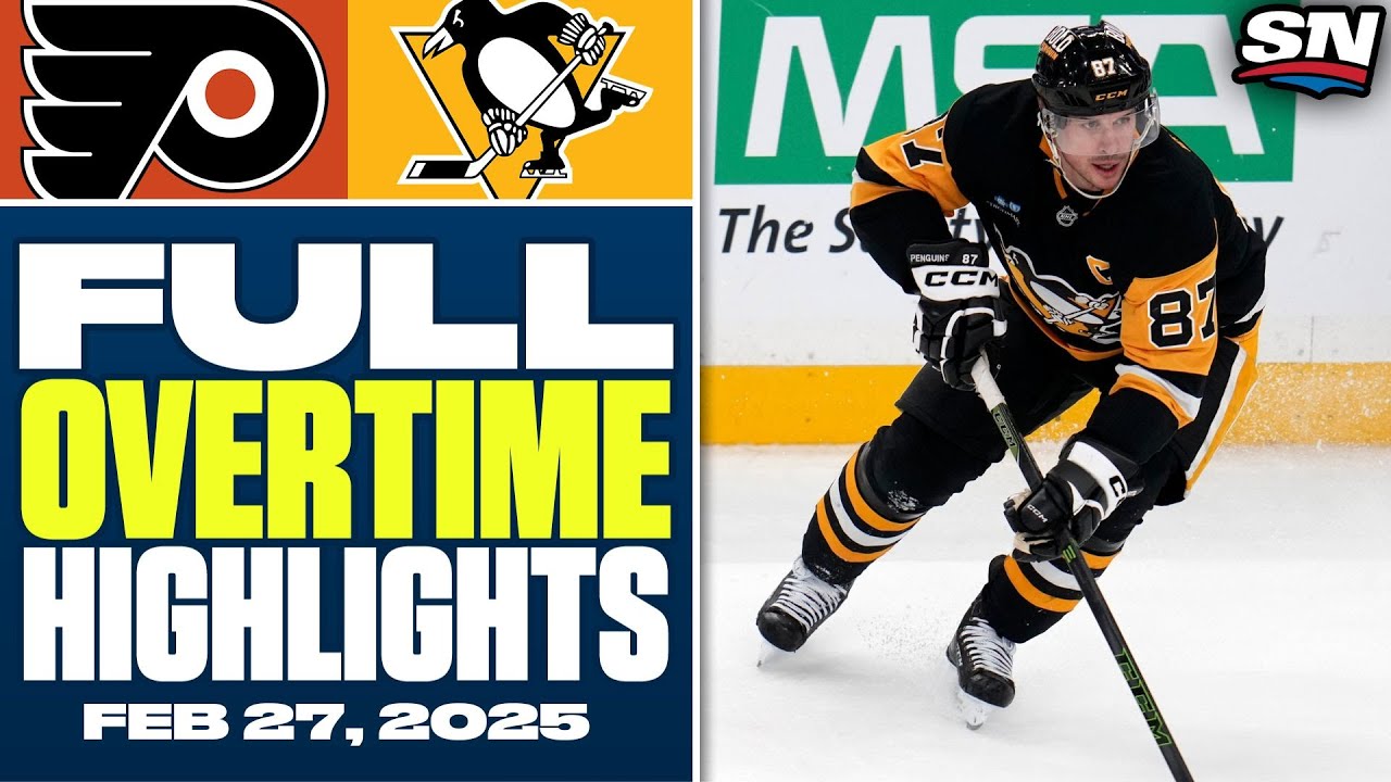 Philadelphia Flyers vs. Pittsburgh Penguins | FULL Overtime Highlights ...