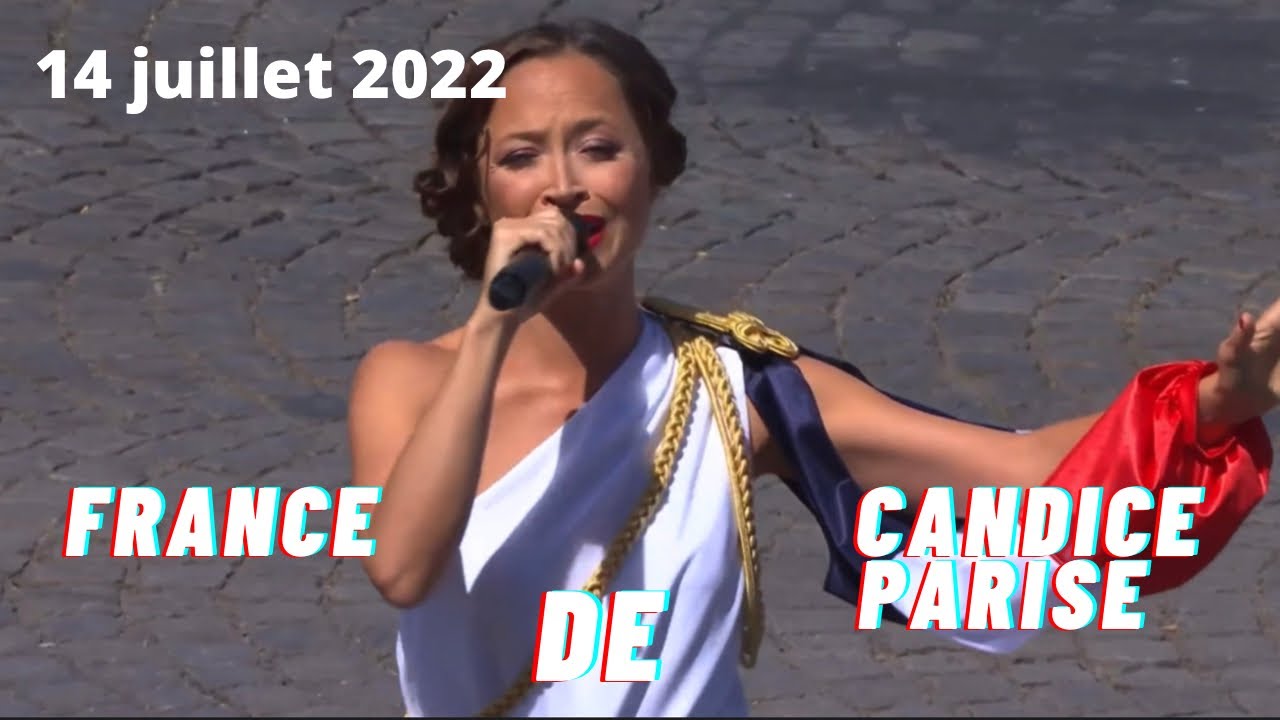 14 juillet 2022 chanson « France » de Candice Parise - YouTube