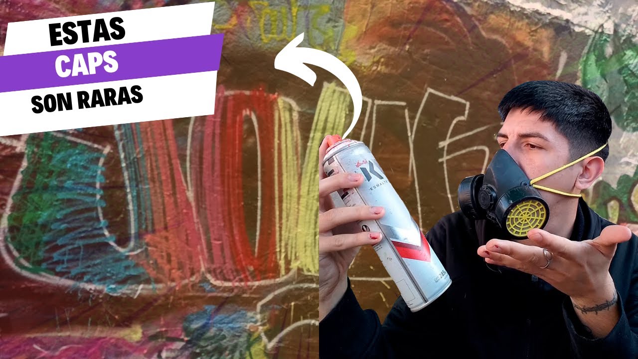 Haciendo GRAFFITI con CAPS DOBLE LINEA - YouTube