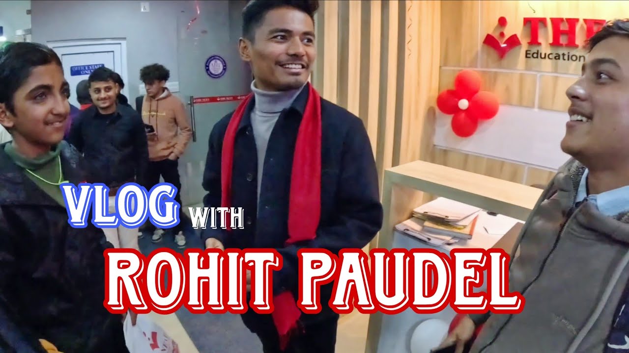 Meet up with Rohit Poudel and Mohan Adhikari Day 8 #Day8 #Nepalcricket ...