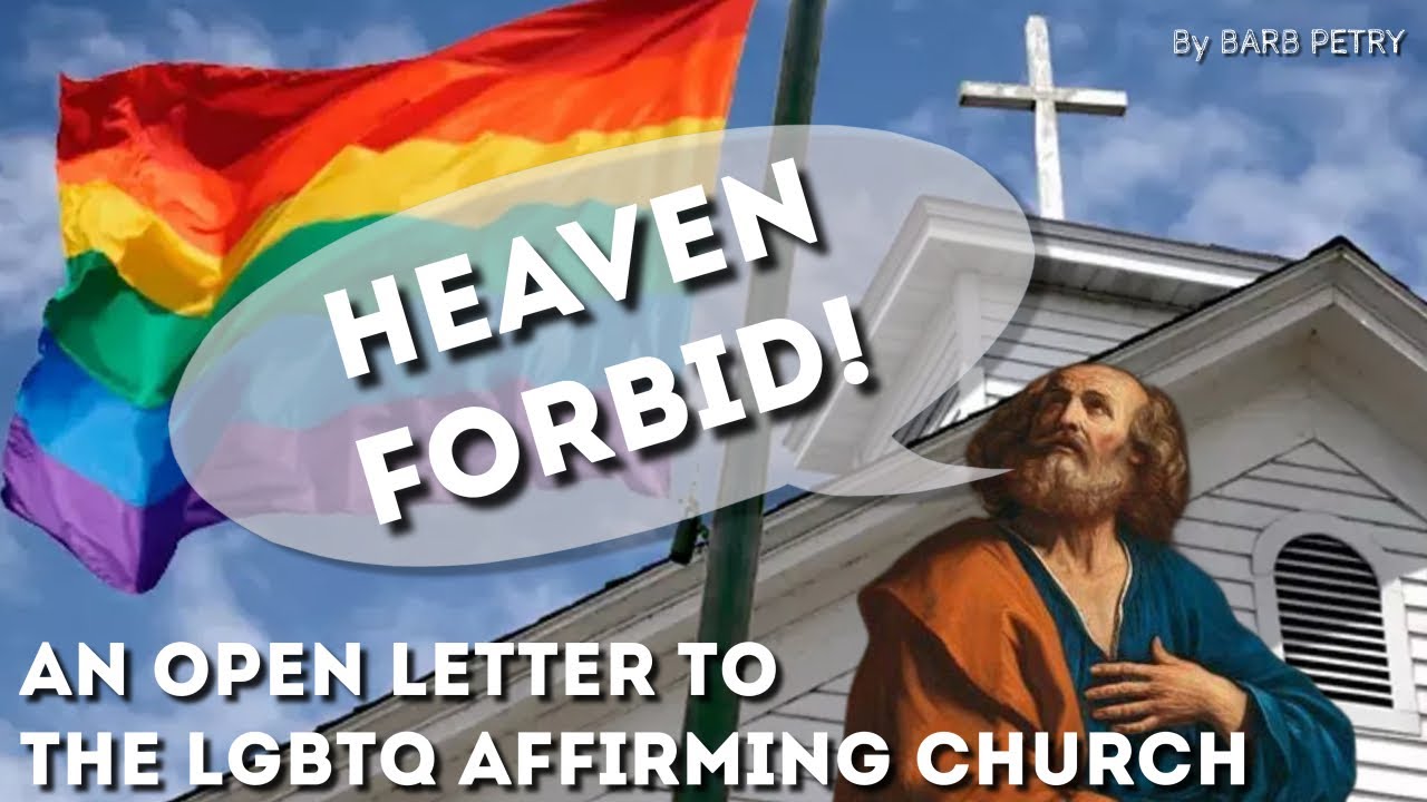 AN OPEN LETTER TO THE LGBTQ AFFIRMING CHURCH - YouTube