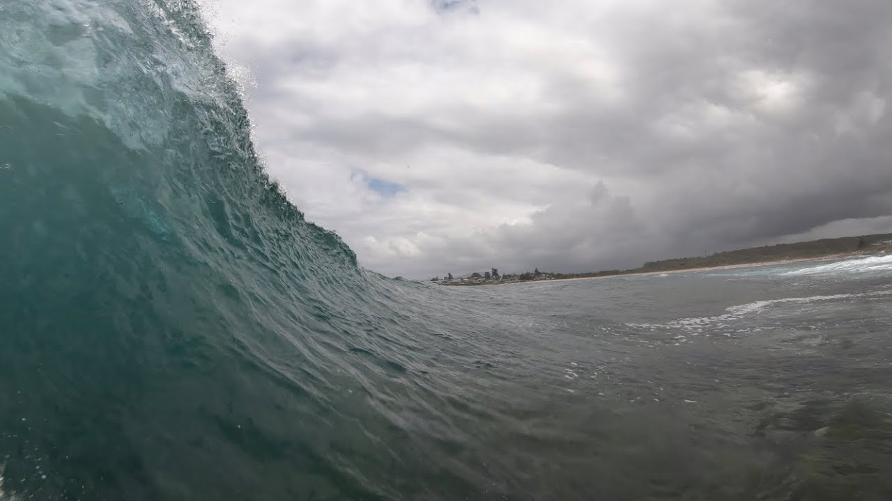 Surfing Heavy Slab (POV SURF) - YouTube