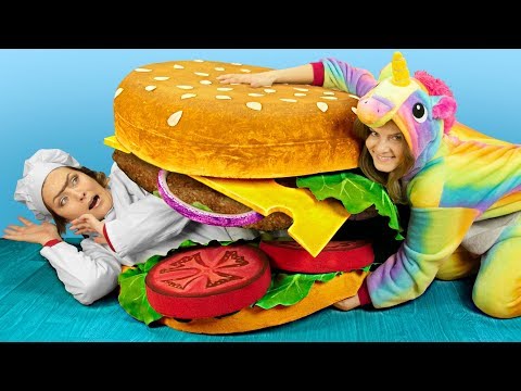 'KENDİN YAP TARZI' DÜNYANIN EN BÜYÜK POFUDUK OYUNCAĞI / DEVASA YUMUŞACIK YEMEK