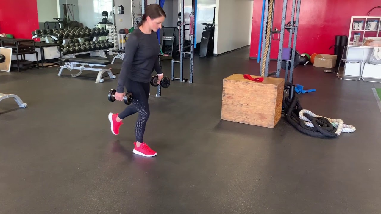 Long Walking Lunges - YouTube