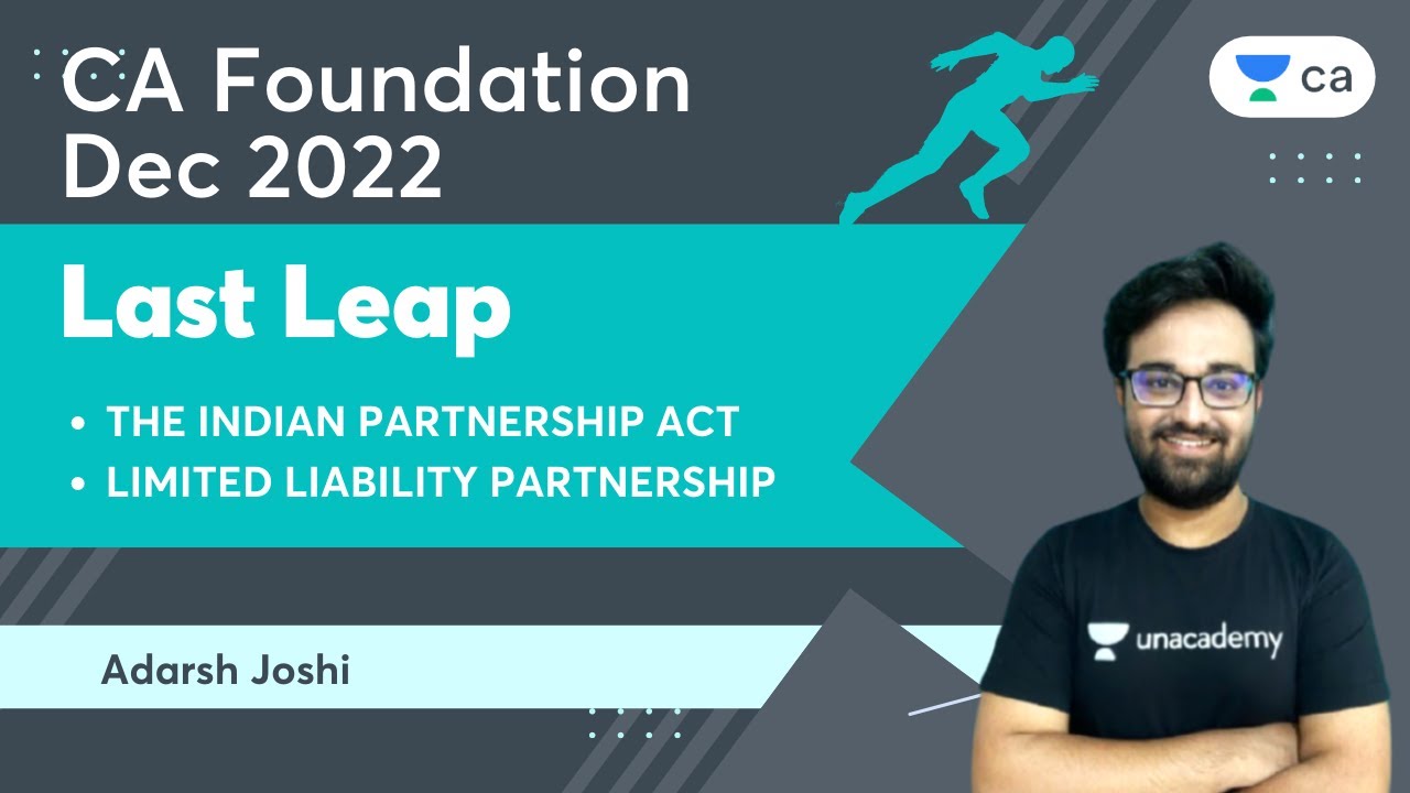 Last Leap | The India Partnership Act | Limited Liability Partnership ...