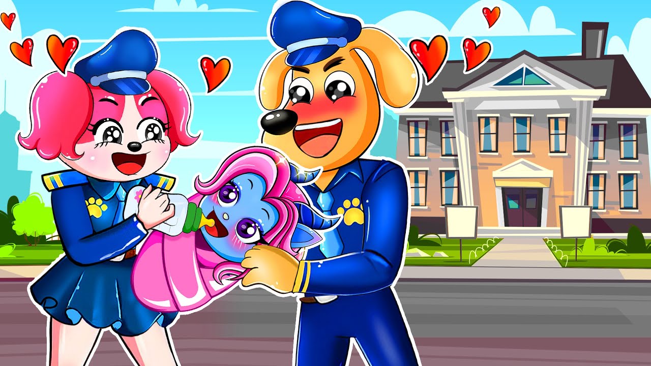 🎁 A Gift for Sheriff Labrador's Family – What an Adorable Baby! 👶💙 ...