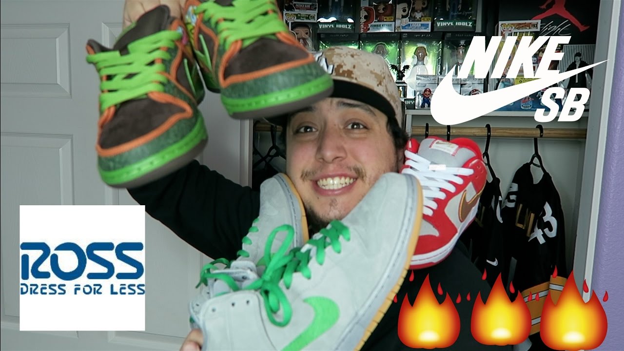 ROSS FINDS.....NIKE SB DUNK'S - YouTube